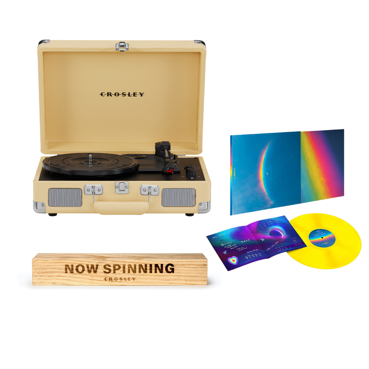 Cruiser Plus Fawn & Coldplay - Moon Music Special edition Yellow vinyl