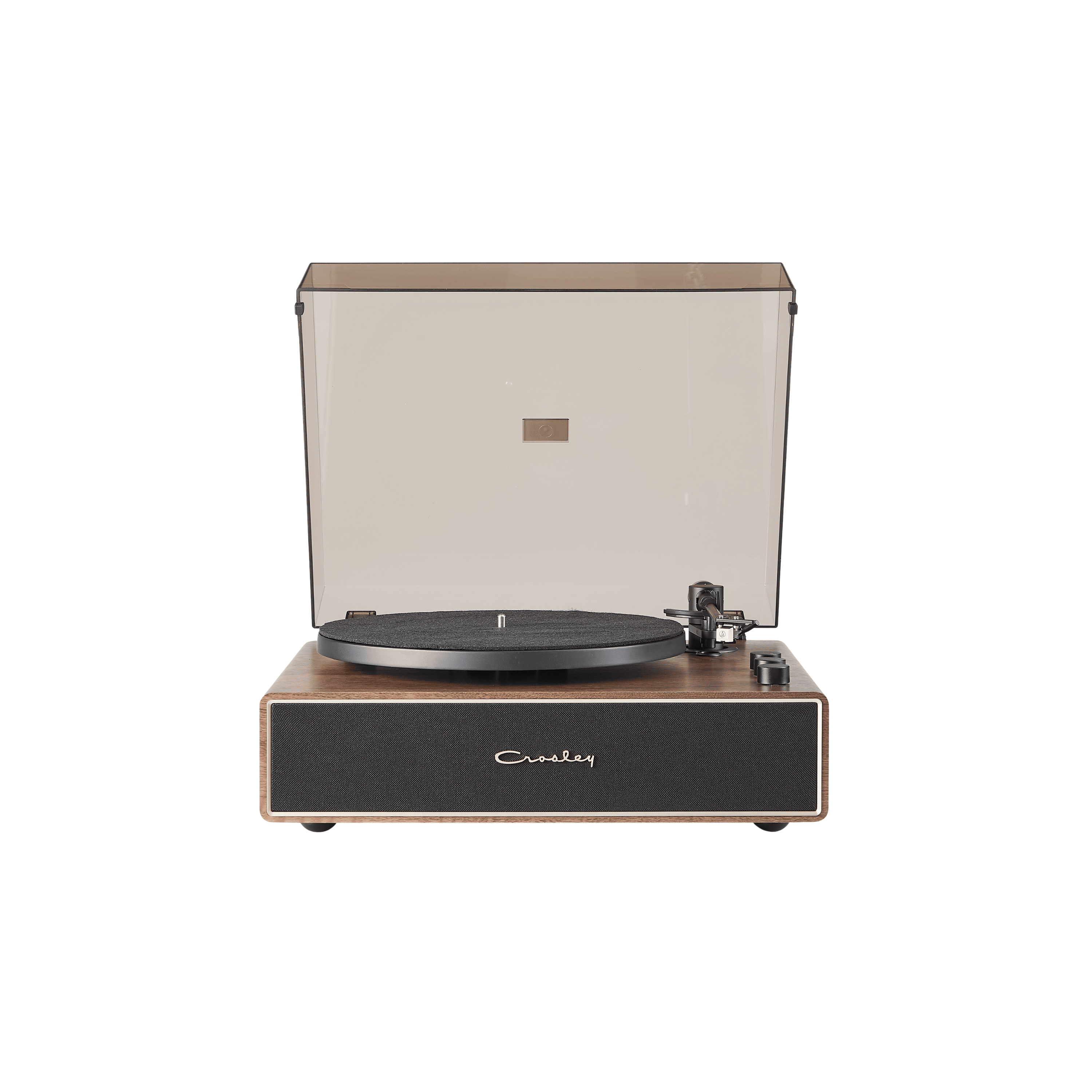 Stave Bluetooth Record Player Walnut