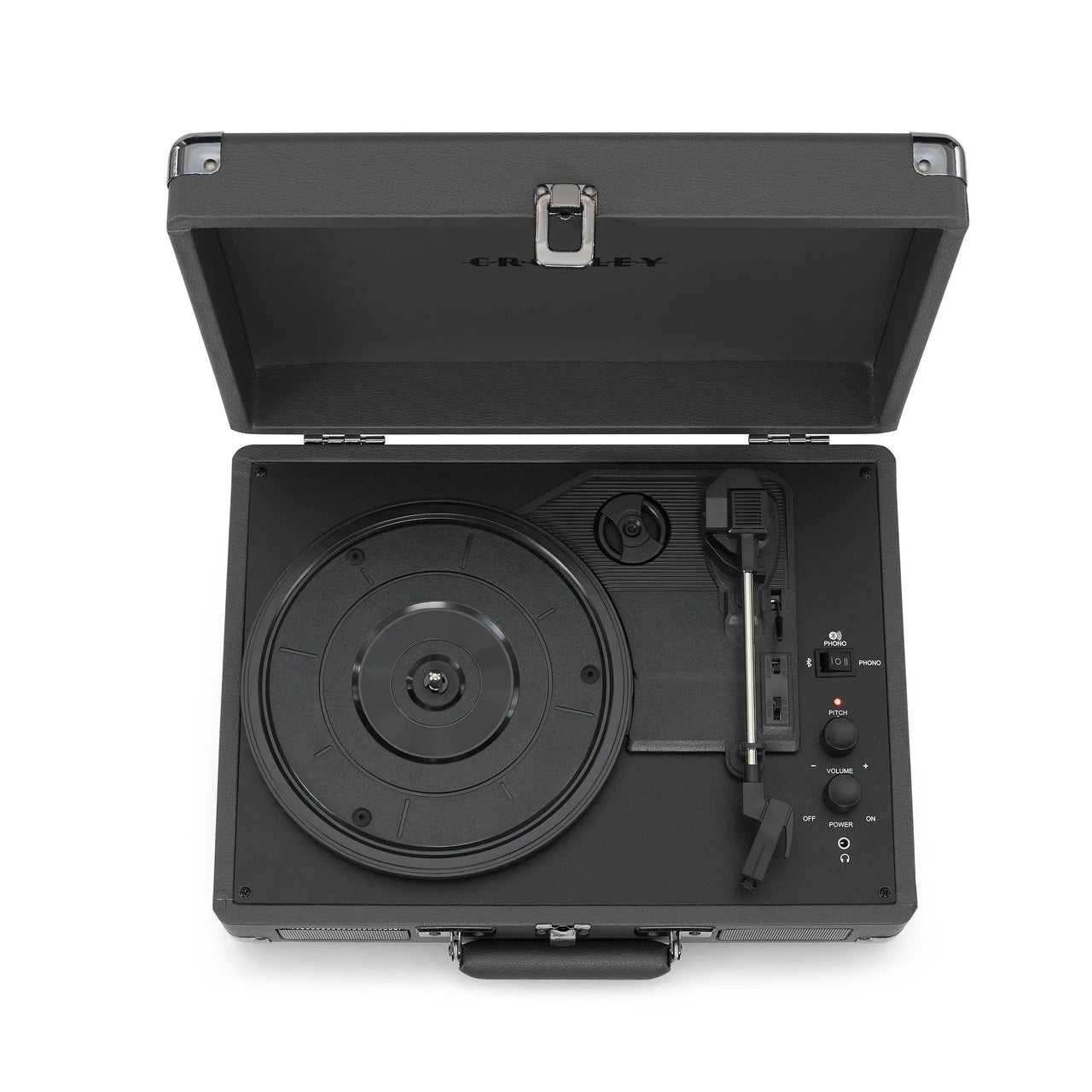 Cruiser Plus 2-way Bluetooth record player - CR8005F-SG | Slate