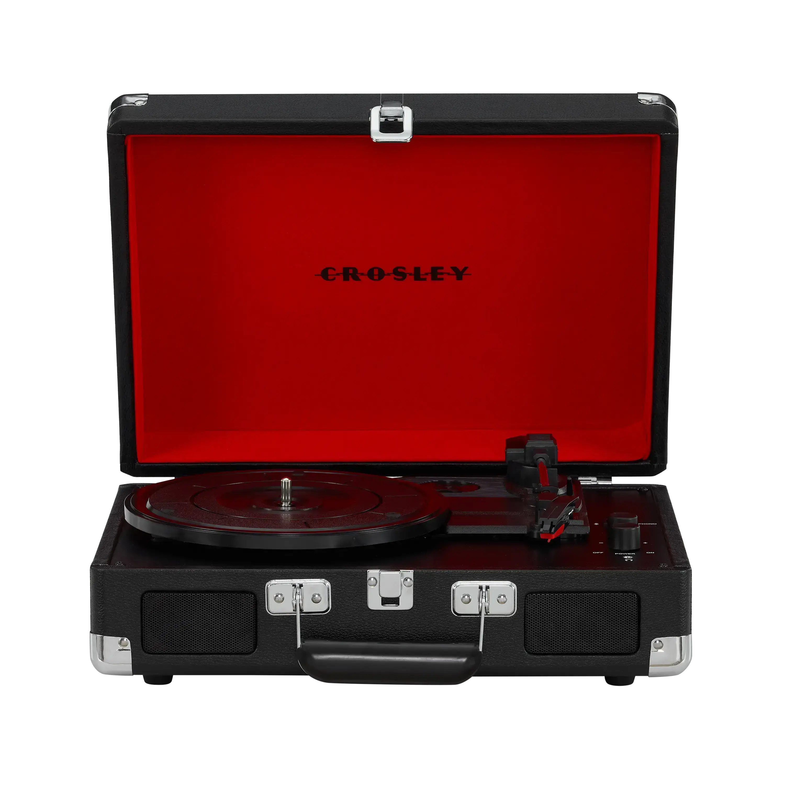 Cruiser Plus 2-Way Bluetooth record player - CR8005F-BK