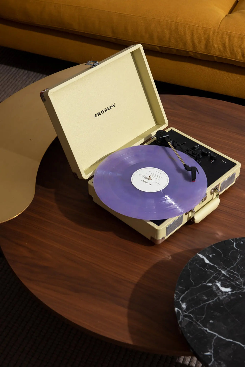 Cruiser Plus 2-Way Bluetooth record player - CR8005F-FW